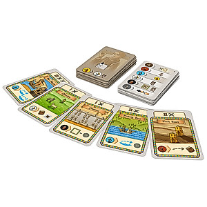 Capstone Games Joan of Arc: Orléans Draw & Write - Capstone Games, Competitive Or Solo Mode, -Tile Placement Strategy Game, Ages 10+, 1-5 Players, 45 Minute Playing Time