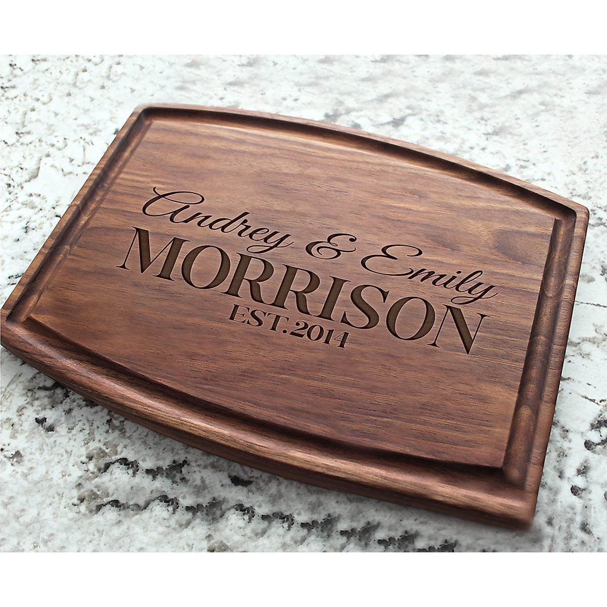 Personalized Mr and Mrs Cutting Board Wedding Gift for Couple Custom Cutting Board Housewarming Gifts