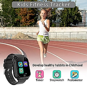 Smart Watch for Kids Boys,Kids Watches for 4-12 Year Old Educational Toys Gifts for Boys HD Touchscreen Kids Games Watch with 26 Puzzle Games Camera Video Torch Alarm Clock Music Pedometer Calculator