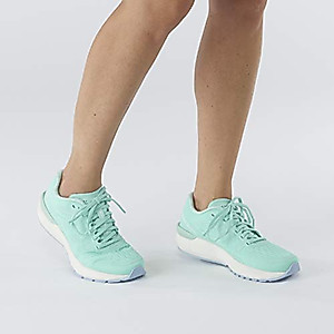 Salomon Sonic 4 Balance Running Shoes for Women, Tanager Turquoise/White/Kentucky Blue, 12