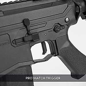 Valken ASL Series M4 Airsoft Rifle AEG 6mm Rifle - MOD-M (Black)