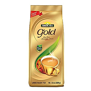 Tata Tea Gold, Loose Leaf Premium Black Tea, 500g