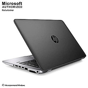 HP EliteBook 840 G2 Business Notebook with 14 Inch HD Display, Intel Core i7 CPU, 8GB RAM, 256GB SSD, Windows 10 (Renewed)