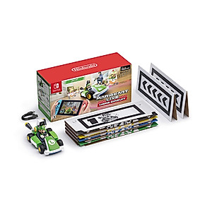 Nintendo Switch HACRRMBAA-cr Mario Kart Live: Home Circuit - Luigi Set Edition (Renewed)