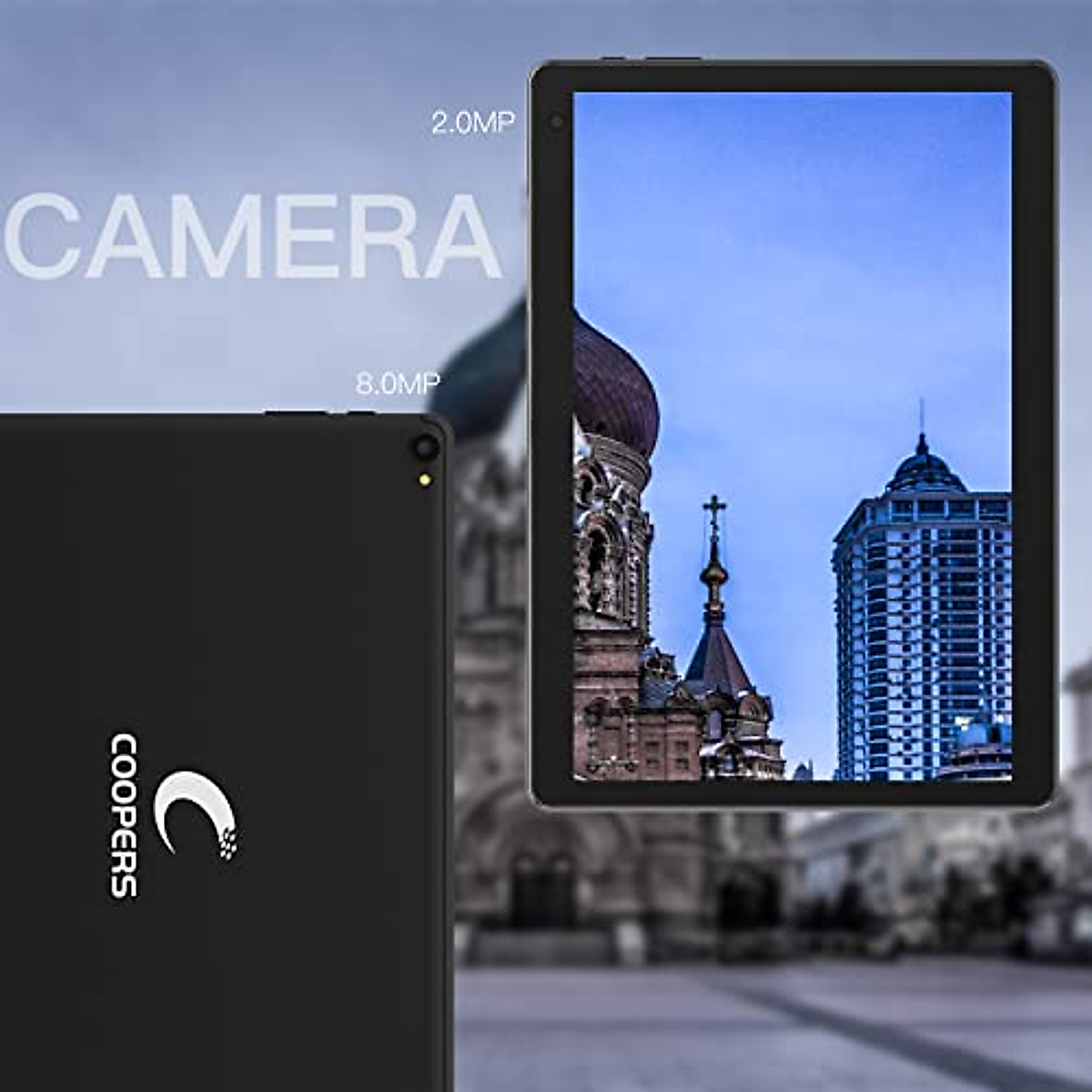 10 inch Tablet Android Tablets 32GB ROM 2GB RAM Tablet Computer 6000mAh Big Battery Battery Quad Core IPS Touchscreen Tablet PC WiFi Bluetooth, AM, FM