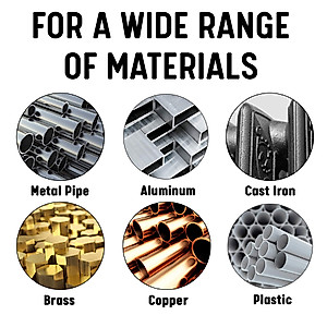 Drill America - DWTPT1/8-1SET 6 Piece NPT Pipe Tap, Carbon Steel, DWTPT Series Set, 1/8", 1/4", 3/8", 1/2", 3/4" and 1" in Wooden Case