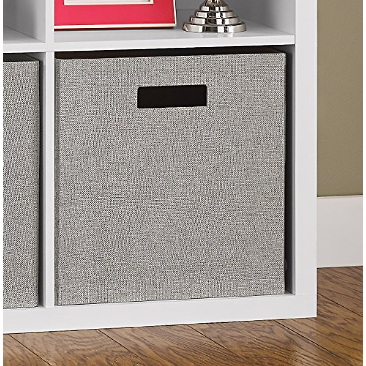 ClosetMaid 7116 Decorative Fabric Storage Bin, Gray