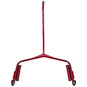 VEVOR Tire Dolly 300 LBS Load Capacity Wheel Dolly Truck Tire Wheel Dolly Heavy Duty Cart Easy to Use Tire Lifting Tool, Red
