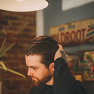 Shear Revival Crystal Lake Cream Pomade | Men's Hair Styling Medium Hold | Natural Finish Infused with Aloe Leaf Juice, Carnauba Wax, Mango Butter, Deeply Conditions Hair & Scalp & Hydrates 3.4oz