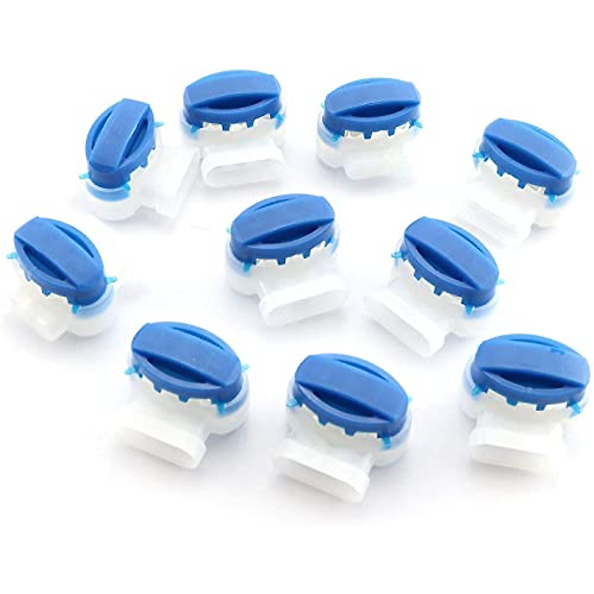 EMBerg 314 (20 Pack) IDC Waterproof Electrical Wire Connector (2 or 3 Wire) for Direct Burial Applications for Robotic Lawn Mowers, Invisible Pet Fences, Irrigation Applications…