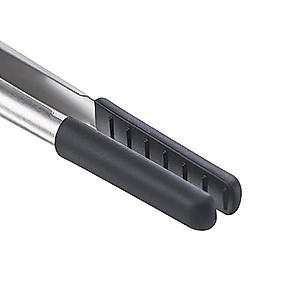 Joseph Joseph Elevate Fusion Precision tongs, BPA Free, Heat Resistant Non Stick Kitchen Utensil, Stainless Steel Handles, 12.01"L x 1.3"W