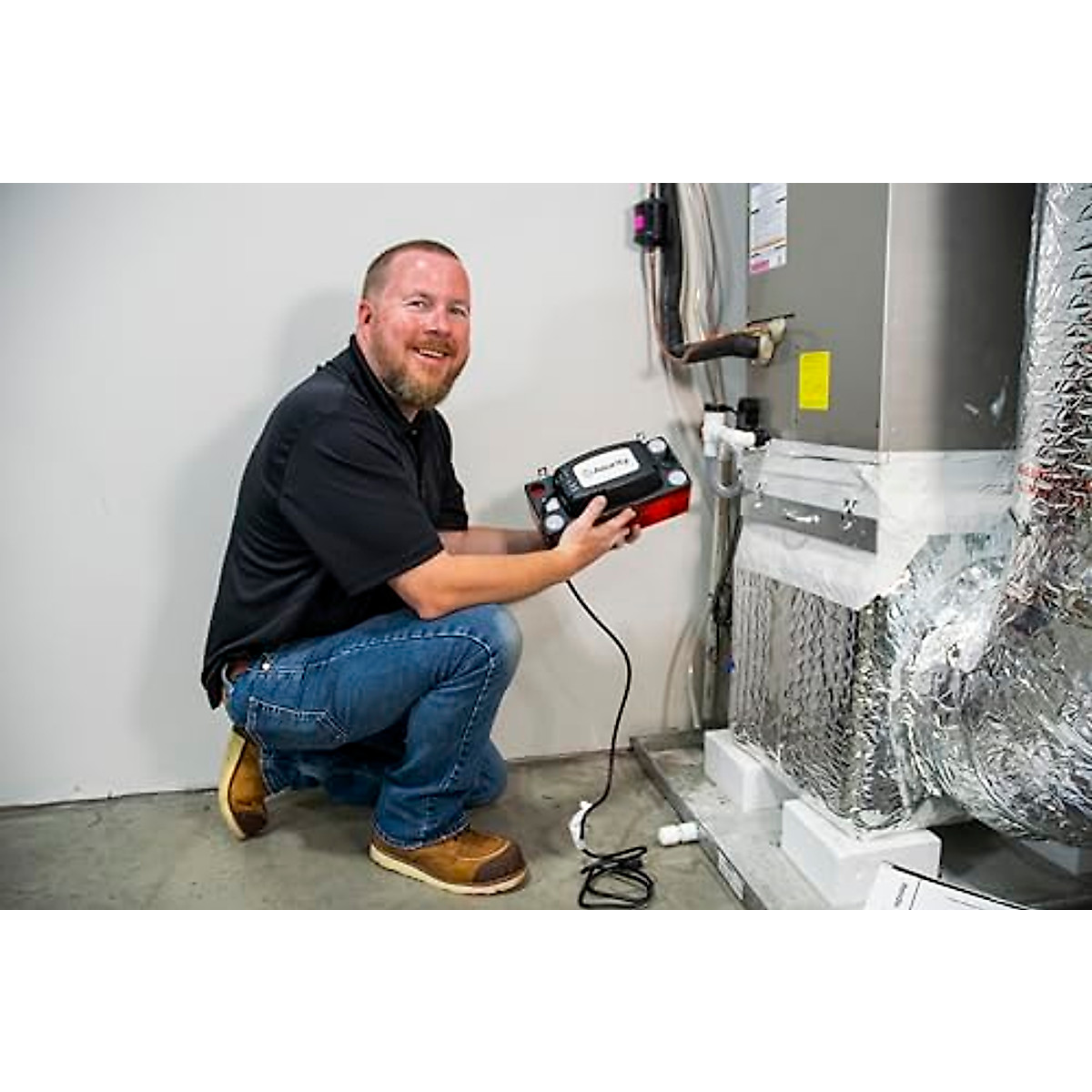 DiversiTech CP-22 Series Automatic Condensate Pump for HVAC/R Equipment, Condensation Removal Pump with Removable Check Valve, 120V, 22' Lift