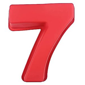 3d Silicone Number Cake Molds, Large Silicone Letter Arabic Number Fondant Cake Baking Pan for Birthday Festival BD Relationship Marry Anniversary Wedding Party,10 Inch (7)