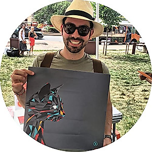 Minu noir Poster print