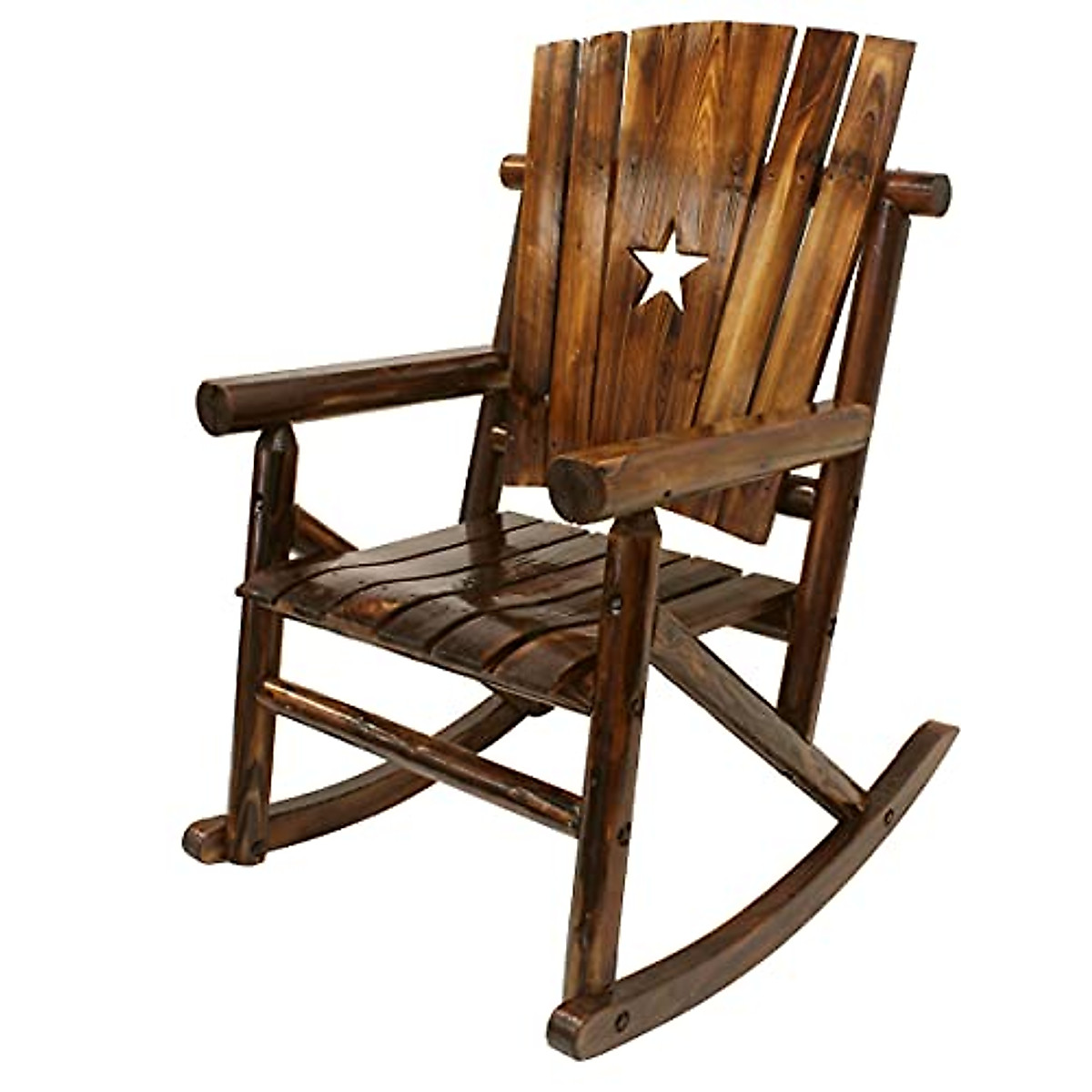 Char-Log Single Rocker with Star