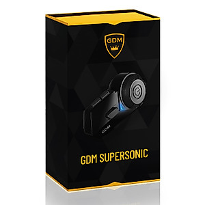 GDM Supersonic Bluetooth Motorcycle Headset