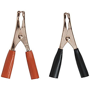 Forney 54732 Battery Charger Clamp, 80-Amp, Medium Duty,Red and Black