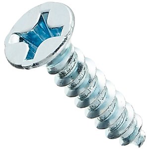 The Hillman Group 40850 Flat Head Phillips Wood Screw, 12-Inch x 1-Inch, 75-Pack