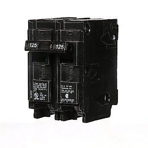 Q2125 125-Amp Double Pole Type QP Circuit Breaker
