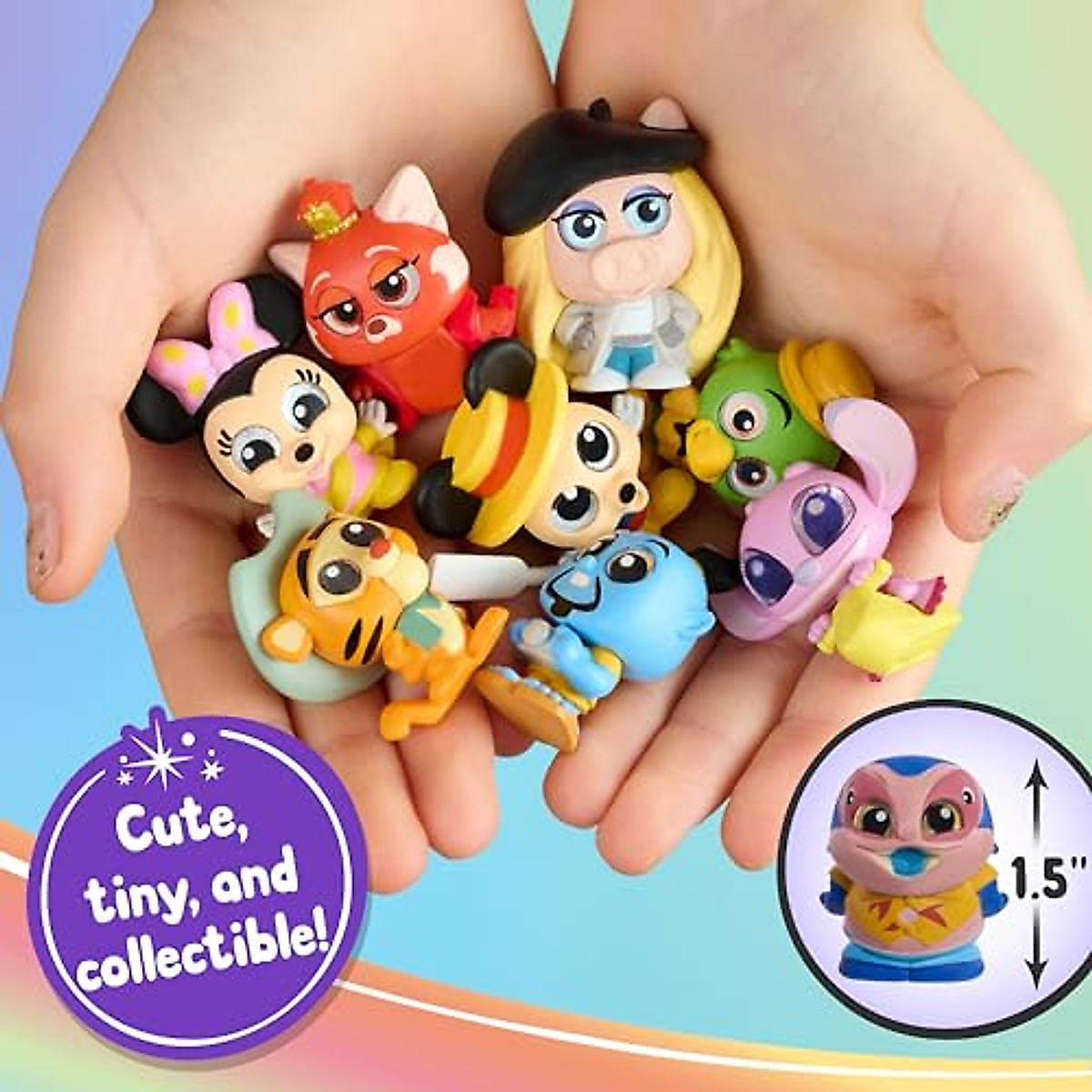 Disney Doorables Let’s Go Around the World Series 2, Collectible Blind Bag Figures, Styles May Vary, Officially Licensed Kids Toys for Ages 5 Up