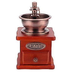 QANYEGN Coffee Grinder, Washable Mini Hand Crank Coffee Bean Grinding, Manual Grinder Machine for Home Office