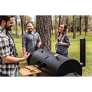 Oklahoma Joe's Longhorn Reverse Flow Smoker, Black