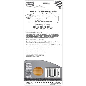 Nylabone Original Bone Dog Chew Toy [Set of 2] Size: Souper