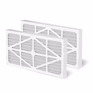 POWERTEC 5-Micron Outer Filters for WEN 3417/AF1270 & POWERTEC AF1044/AF1045 Air Filtration System, Replacement for WEN 3415AF5 Woodworking Air Filters for Workshop, Garage & Shop, 2PK (75020-P2)