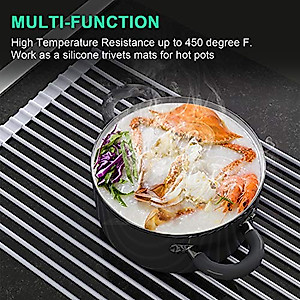 TBMax Roll Up Dish Drying Rack, Food-Grade Silicone-Coated Stainless Steel Over The Sink Rack, Heavy Duty Roll Up Sink Drying Rack