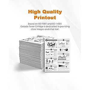 GALADA Compatible Toner Cartridge Replacement for Brother TN630 TN660 TN-630 TN-660 for Dcp-l2520dw Dcp-l2540dw Mfc-l2700dw Mfc-l2720dw Mfc-l2740dw Hl-l2340dw Hl-l2320d Hl-l2360dw Hl-l2380dw 4 Pack