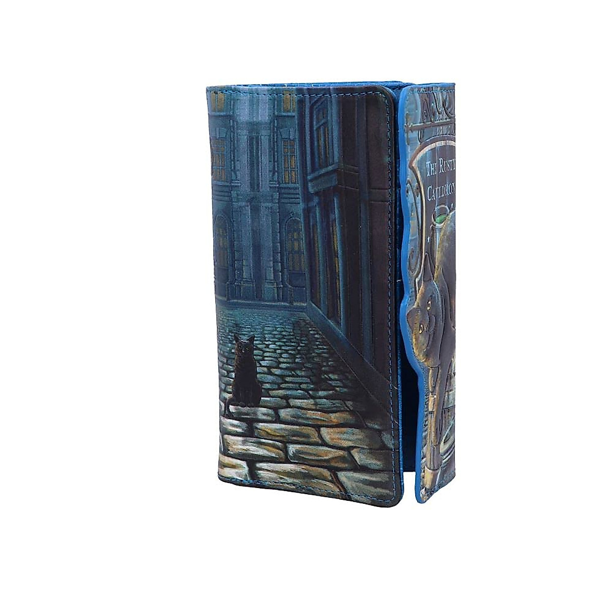 Nemesis Now Women's Rusty Cauldron, Blue, 18.5cm