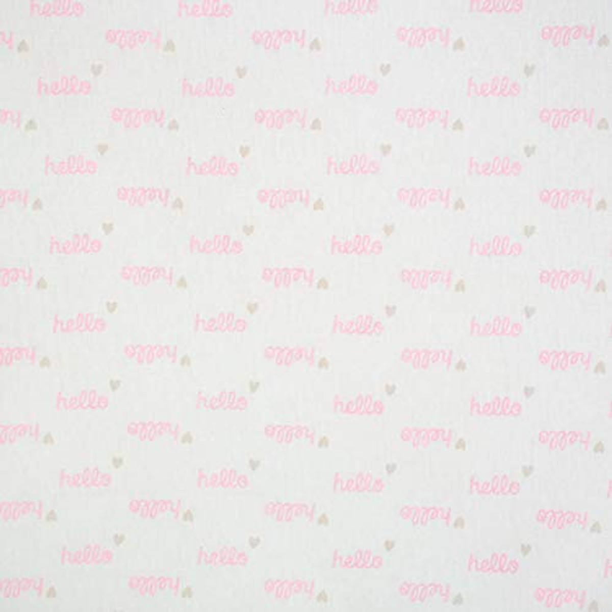 Gerber Baby Boys and Girls Newborn Infant Baby Toddler Nursery Cotton Fitted Bedding Crib Sheet, Pink Hello, One Size