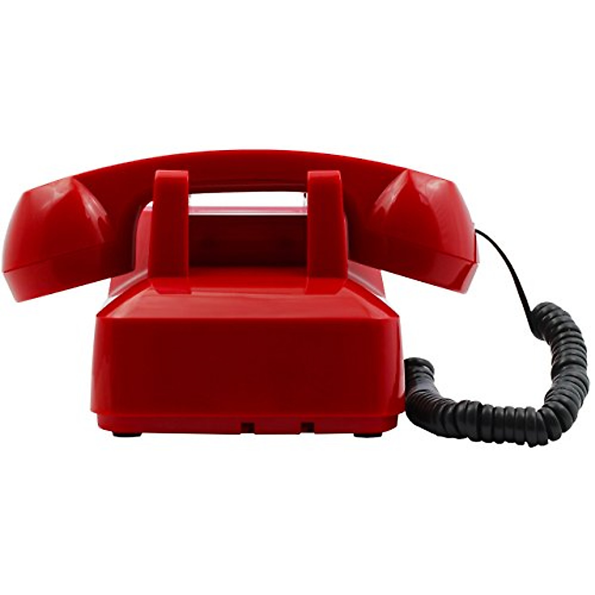 4G Desktop Cellphone/Retro Cell Phone/Push-Button Telephone for 2G, 3G and 4G Networks – The PushMeFon Mobile 4G by Opis Technology in Red