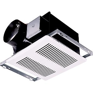 Fantech 98598 PRO 150 Exhaust Fan Bath Fan, Surface Mount, 1 Grille, 150 cfm, 6" Duct