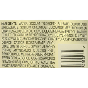Neutrogena Triple Moisture Cream Lather Shampoo for Extra Dry Hair, Damaged & Over-Processed Hair, Hydrating with Olive, Meadowfoam & Sweet Almond, 8.5 fl. oz