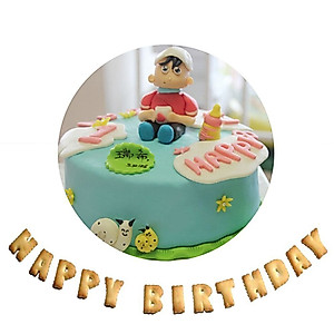 HUAFA Alphabet & Number Cookie Cutters Sets of 35 Pieces Mold Tools for Fondant Biscuit, Cake, Fruit, Vegetables, or Dough Stainless Steel