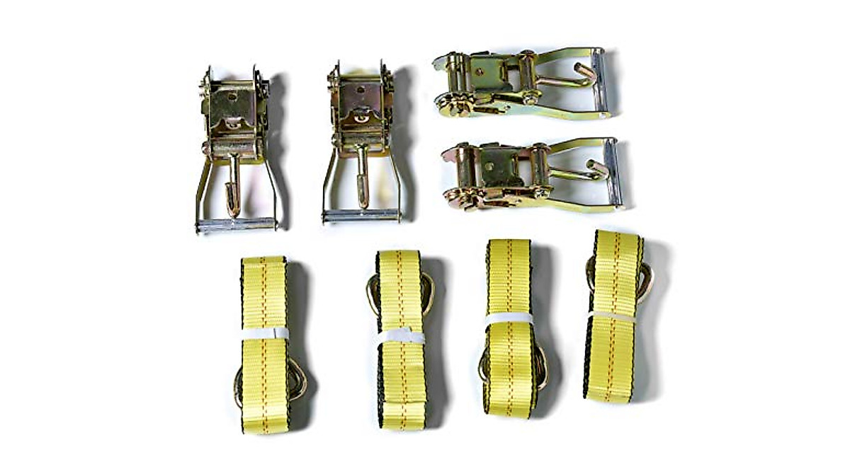 Pro-Grade Lasso Wheel Lift Straps & Ratchets - Tow Truck