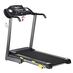 Folding Treadmill Electric Treadmill Motorized Running Machine Tread Belt with 15 Preset Programs & Incline LCD Display & Cup Holder Home Gym 52.87 in(L)x26.77 in(W)x45.7 in(H)