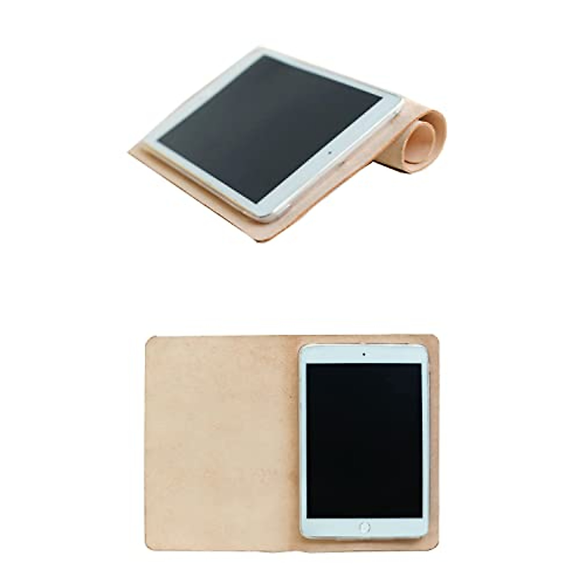 Leather iPad mini 6 Case, iPad air 4th 10.9 Case, iPad 10.2 Case, iPad Pro 10.5 Case, iPad Cover, iPad mini 4 case - 602 - Natural Tan