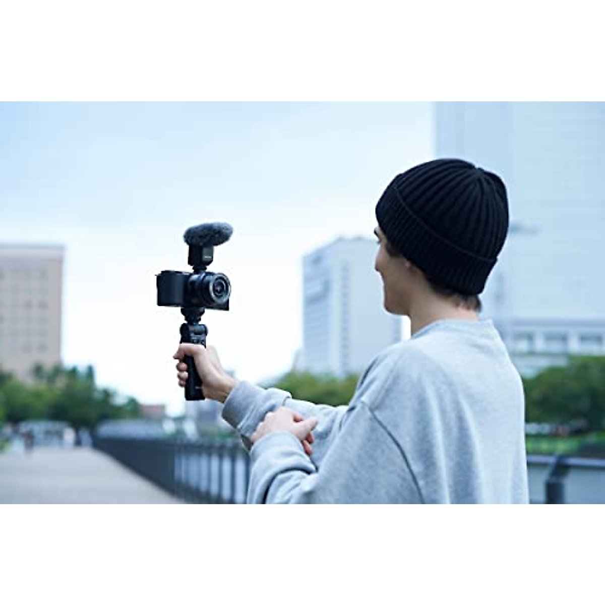 Digital MI Shoe Shotgun Microphone with Beamforming Technology for Three switchable directivities - ECM-B10, XLR