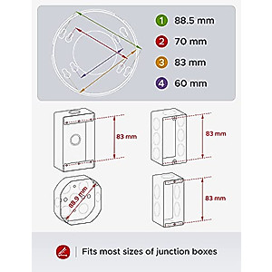 X-Sense AC Hardwired Combination Smoke and Carbon Monoxide Detector, Hardwired Interconnected Smoke and CO Detector Alarm with Replaceable Battery Backup, XP06, 1-Pack