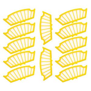Neutop Yellow Filters Replacement Compatible with iRobot Roomba 500 Series 510 520 530 535 540 555 560 561 562 563 570 580 581 and Professional Series 610 Robotic Vacuum Cleaner 81502, 12-Pack.