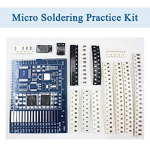 4PCS ISolderStore Electronic DIY Kits SMD Kit Soldering Practice Kit DIY Soldering Project for Teens Kids Adults Thanksgiving Xmas Gift