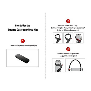 KS Premium Yoga Mat - TPE Material, Excellent Resilience, Non Slip, 72” x 24” Extra Thick 0.4"(10 mm) with Carrying Strap