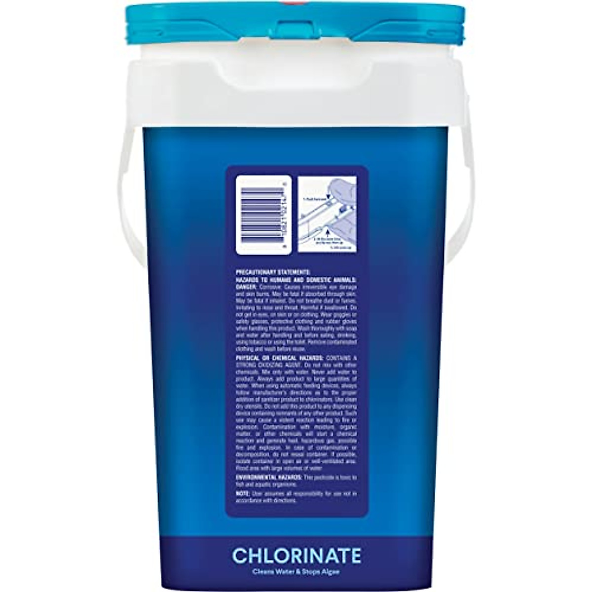 CLOROX Pool&Spa XtraBlue 3” Chlorinating Tablets, Kills Bacteria & Stops Algae, 35 LB