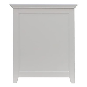 Redmon since 1883 Shaker Style Hamper,White