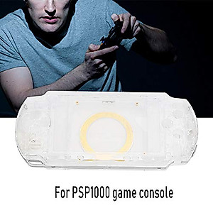 01 02 015 Console Case, Simple and Compact Game Console Replacement Shell with Screwdriver for Game Accessories(Transparent)
