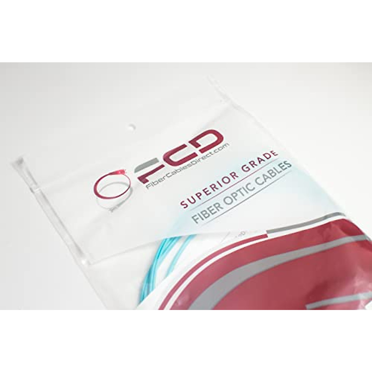 FiberCablesDirect - 1M OM3 LC LC Fiber Patch Cable | 10Gb Duplex 50/125 LC to LC Multimode Jumper 1 Meter (3.28ft) | Length Options: 0.5M-300M | 1g 10g 40g dplx mmf 10gbase sfp+ Aqua ofnr lommf lc-lc