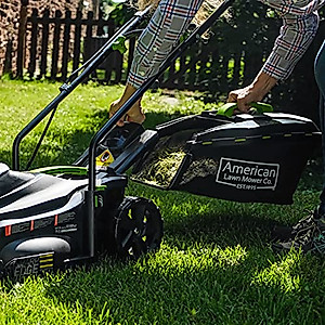 American Lawn Mower Company 50514 14" 11-Amp Corded Electric Lawn Mower, Black