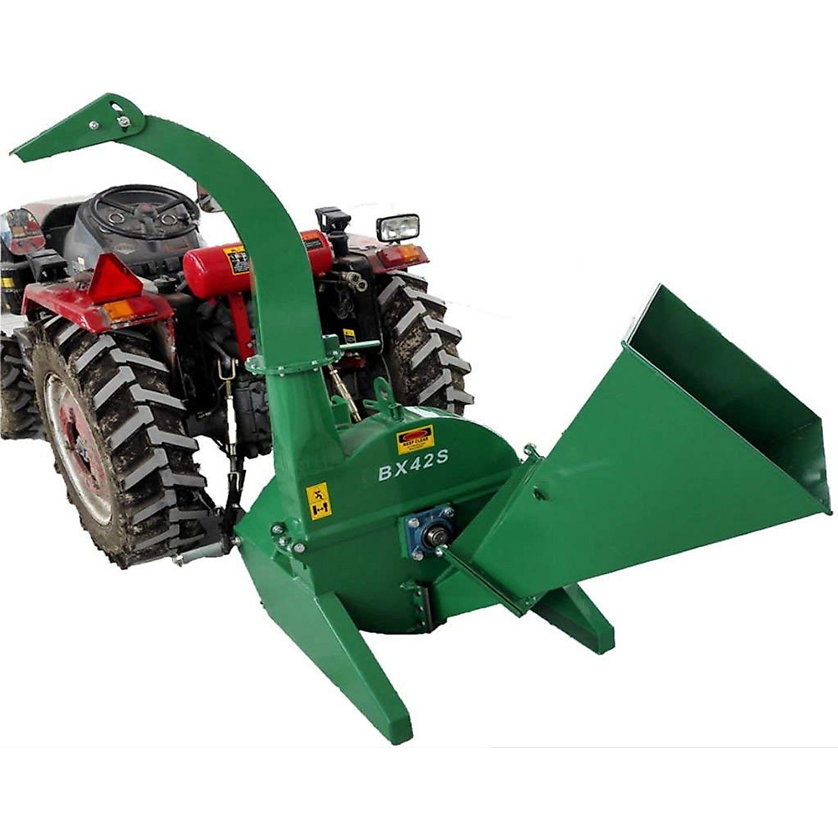 4"x10" PTO Tractor Wood Chipper Shredder 540-1000 RPM, BX42S